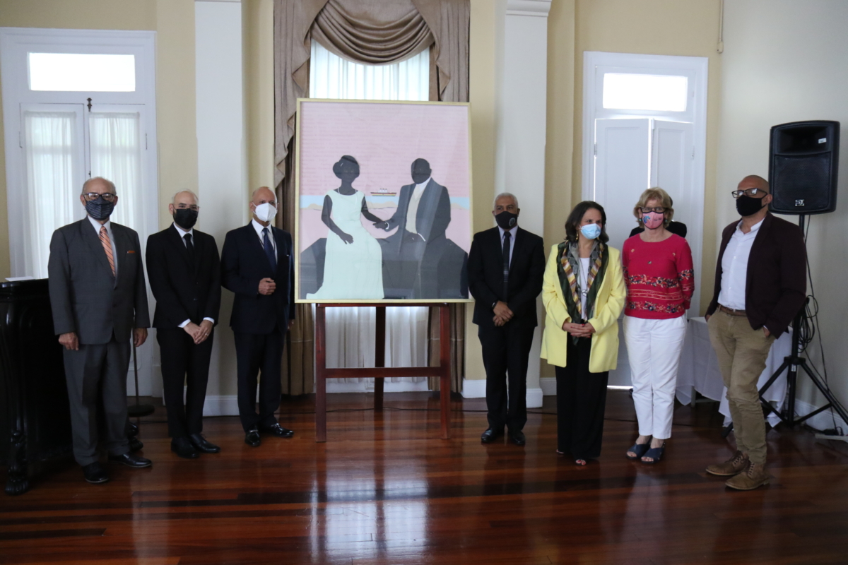 Develada obra “Homenaje a Marcus y Amy Jaques Garvey” - Organización de ...